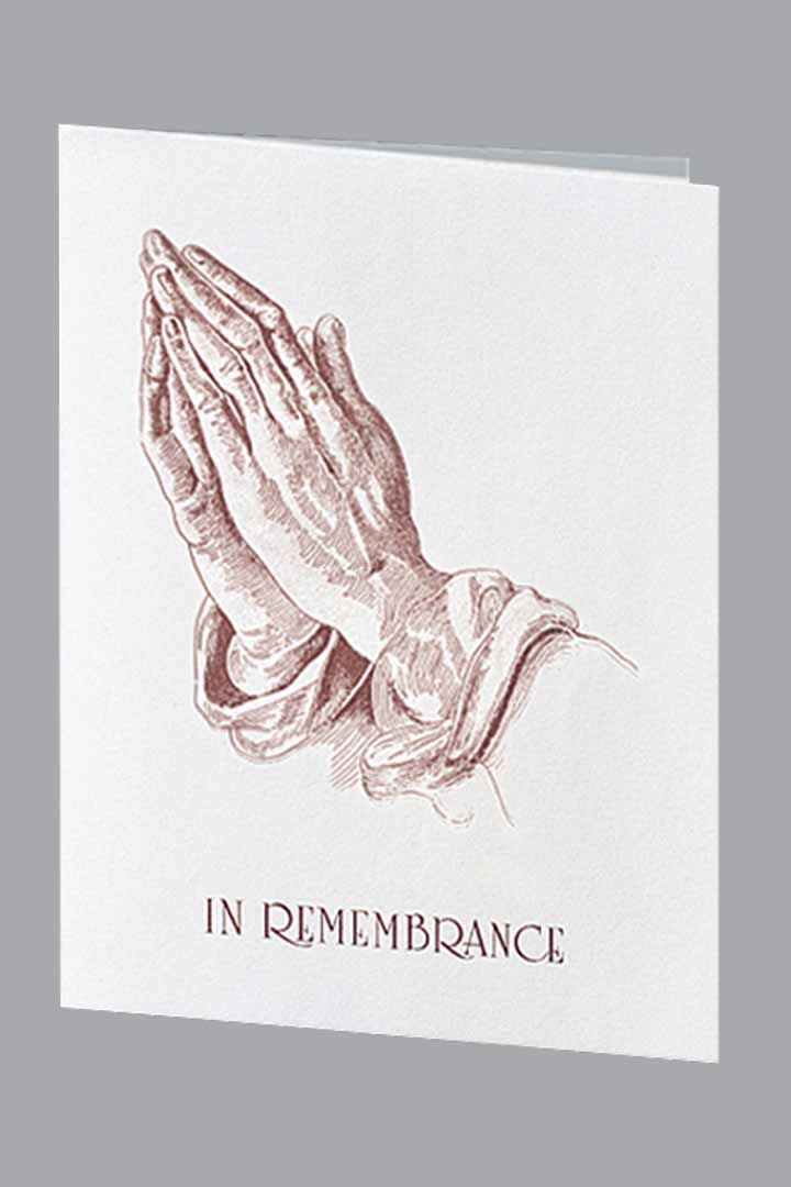 Praying Hands Service Record – Regal Line